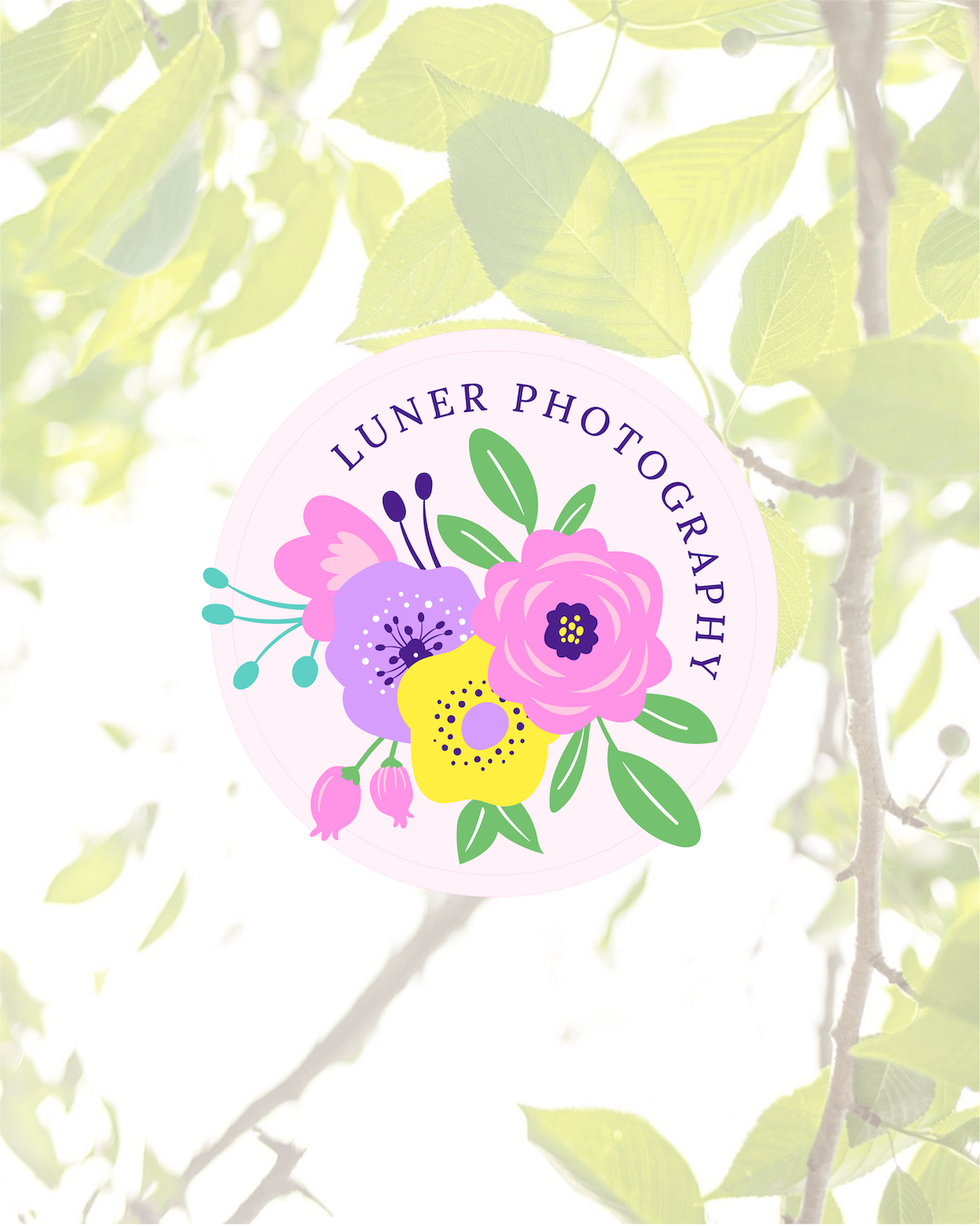 Floral Visual Branding for Luner Photography - Absolute JEM