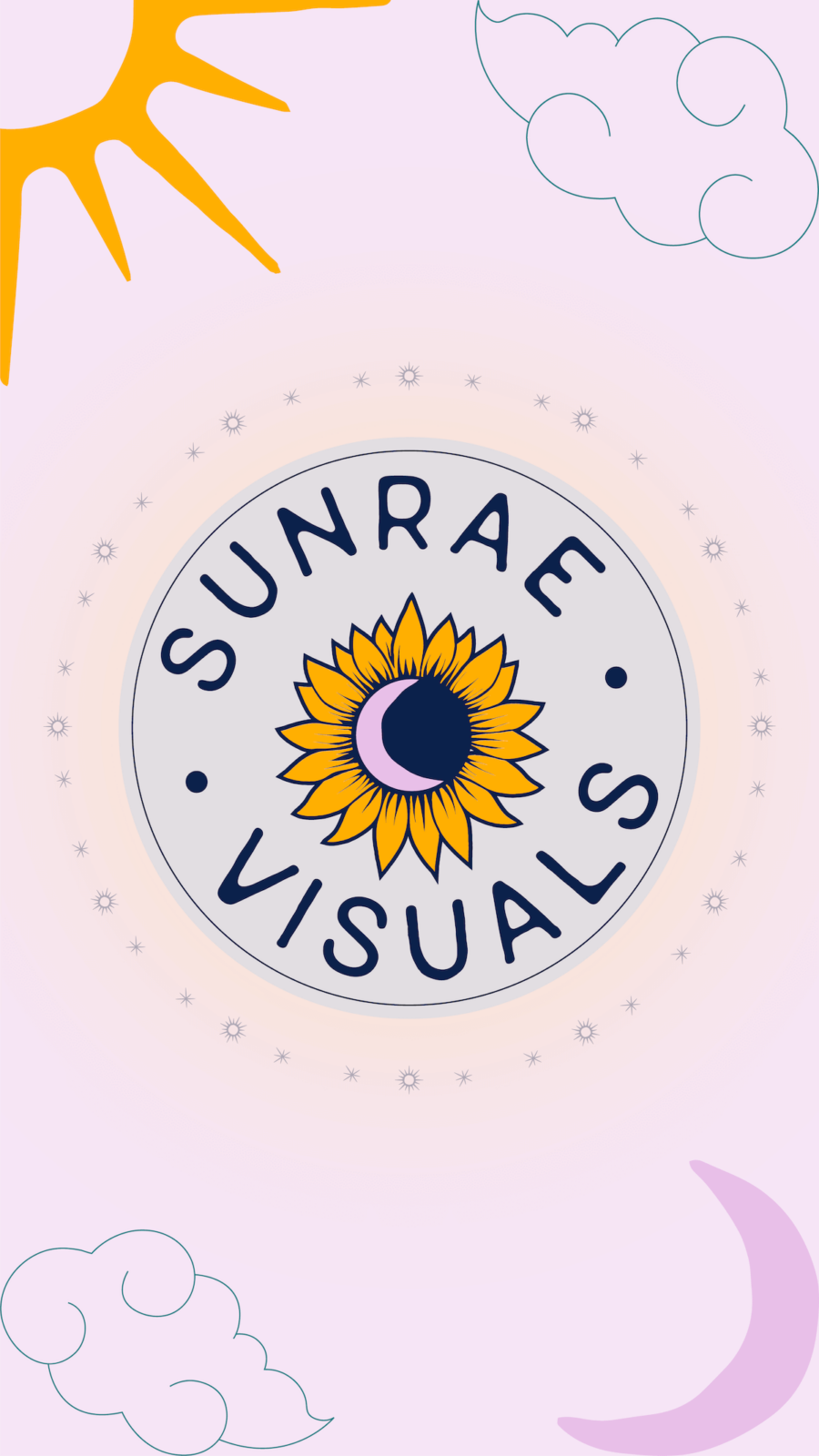 Celestial Branding for SunRae Visuals - Absolute JEM
